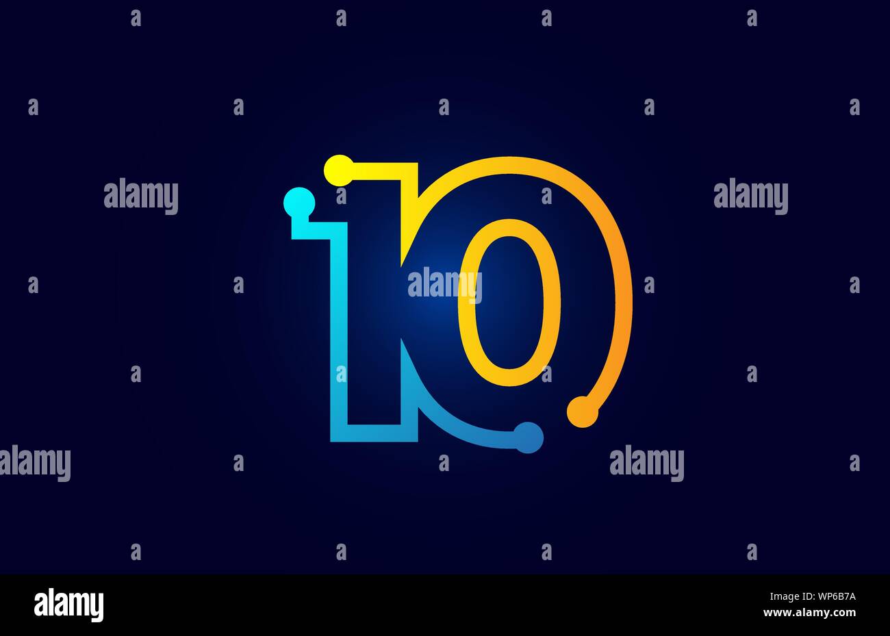 10 in Stock Vector Images - Alamy