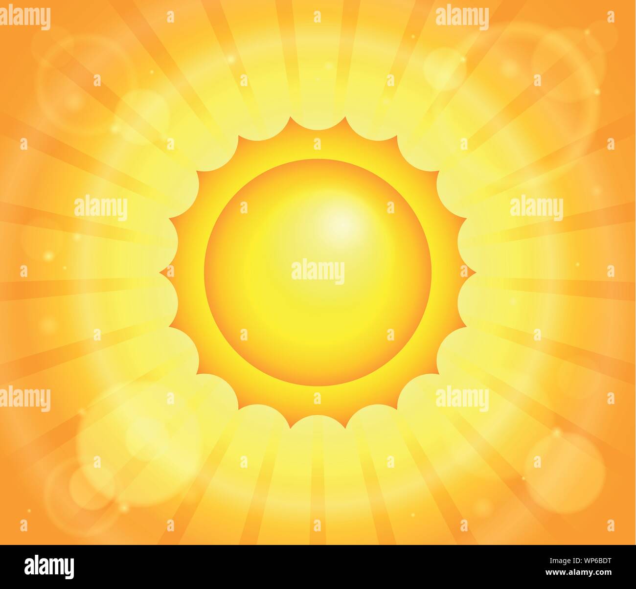 Abstract sun theme image 1 Stock Vector Image & Art - Alamy