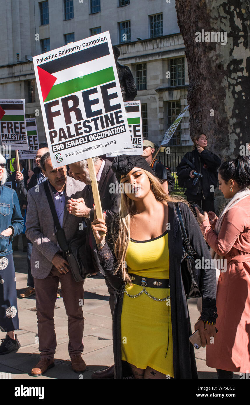 Palestinian Demonstration in London, England Stock Photo - Alamy