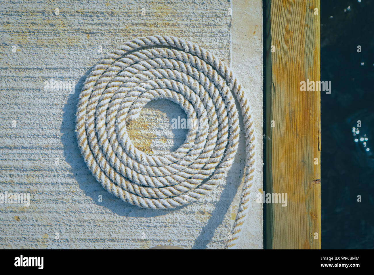 Abstract photo of boat and pier hi-res stock photography and images - Alamy