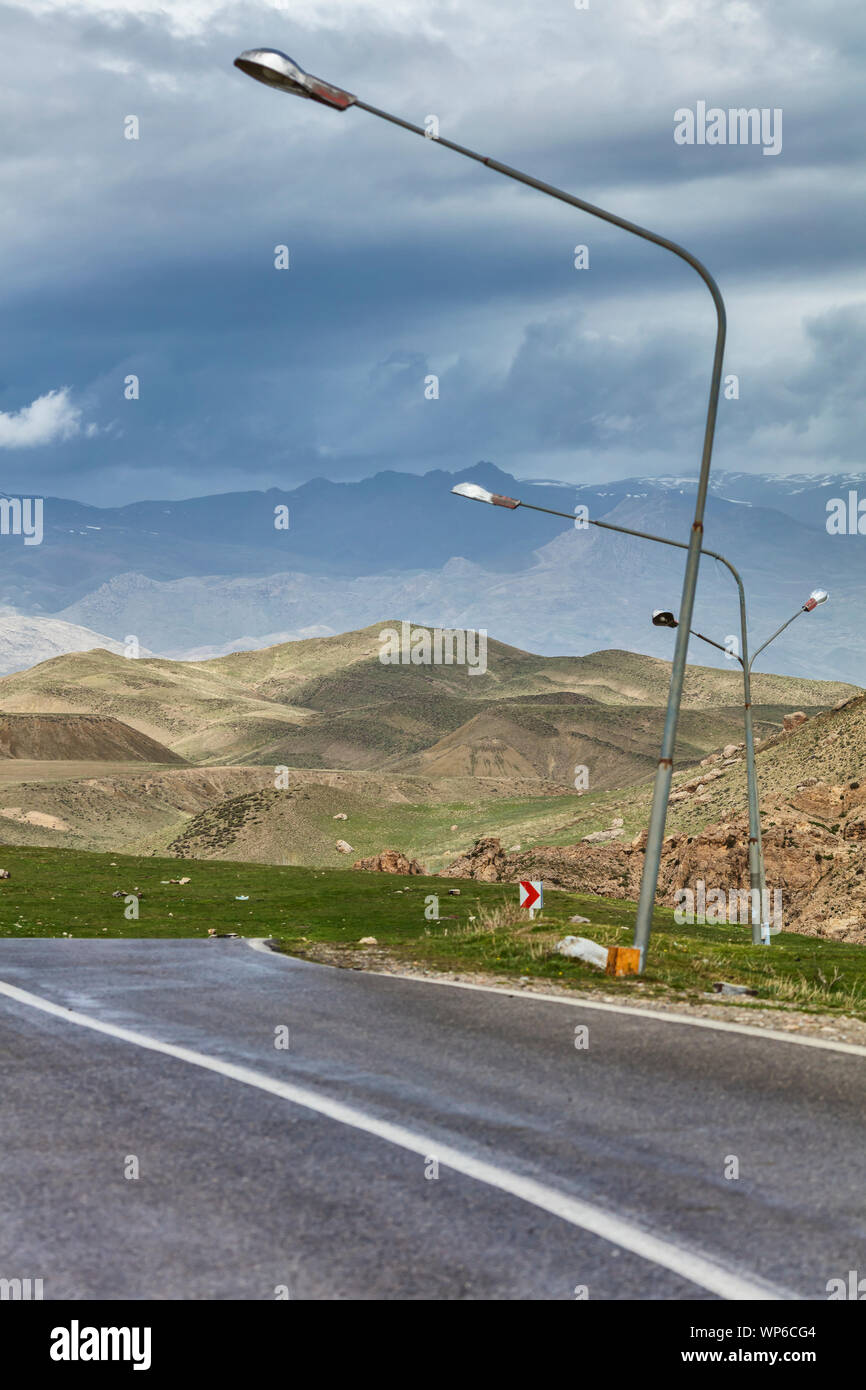 Mountain road, Qareh Kelisa, Qarah Kalisa, Chaldoran County, West ...
