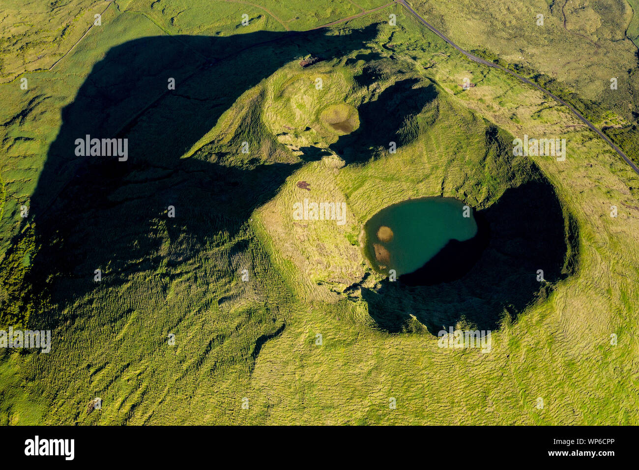 Green volcano cones hi-res stock photography and images - Alamy