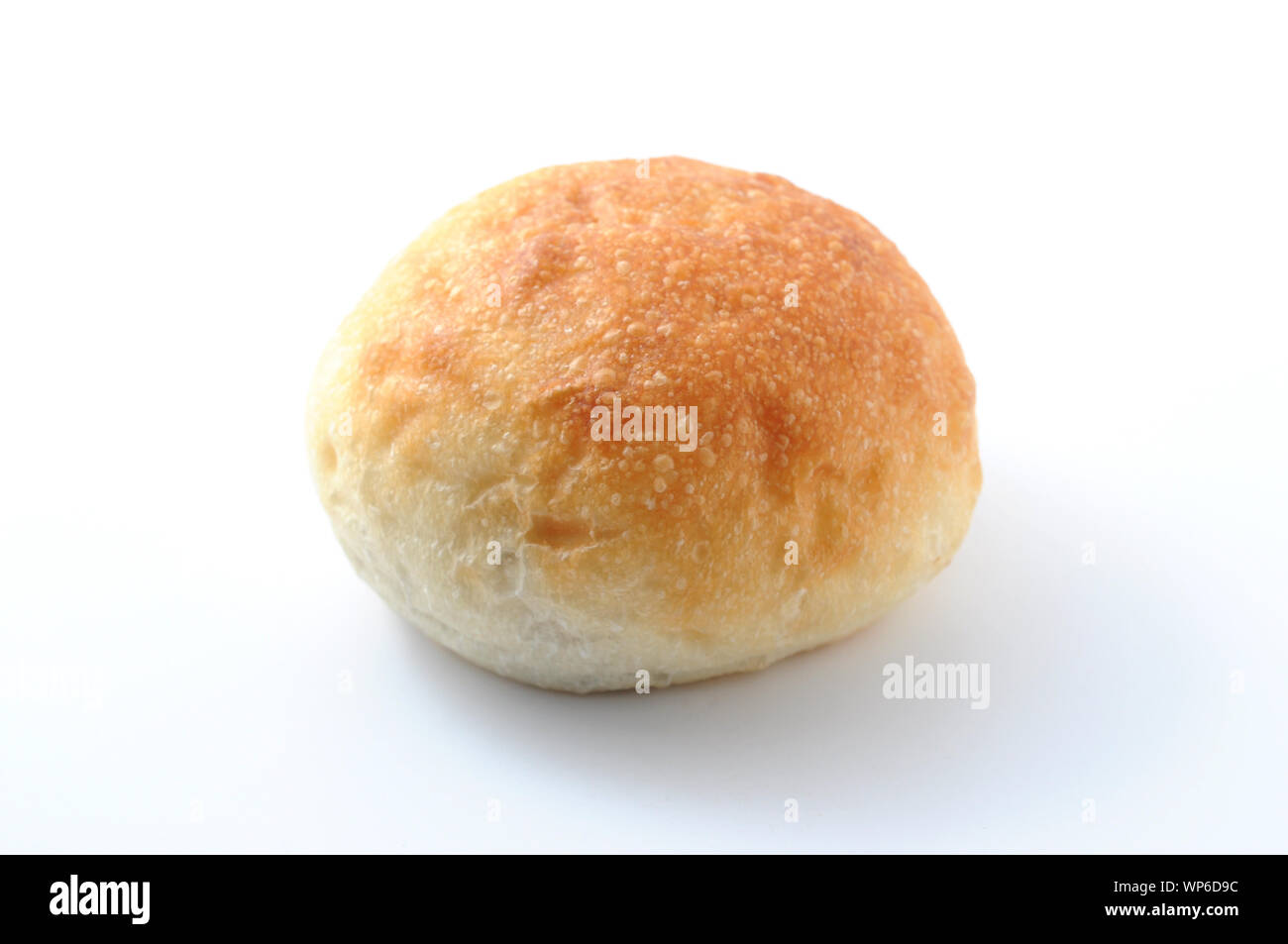 round bread isolated on white background Stock Photo - Alamy