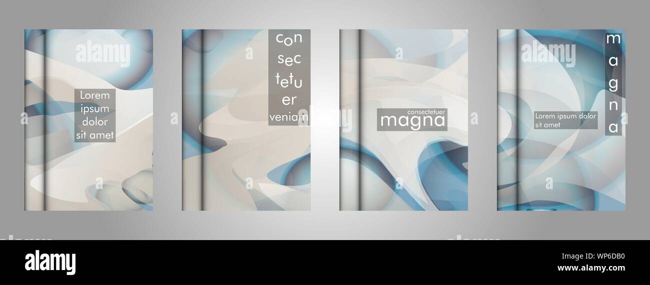book collection with abstract liquid patterns as background. suitable ...