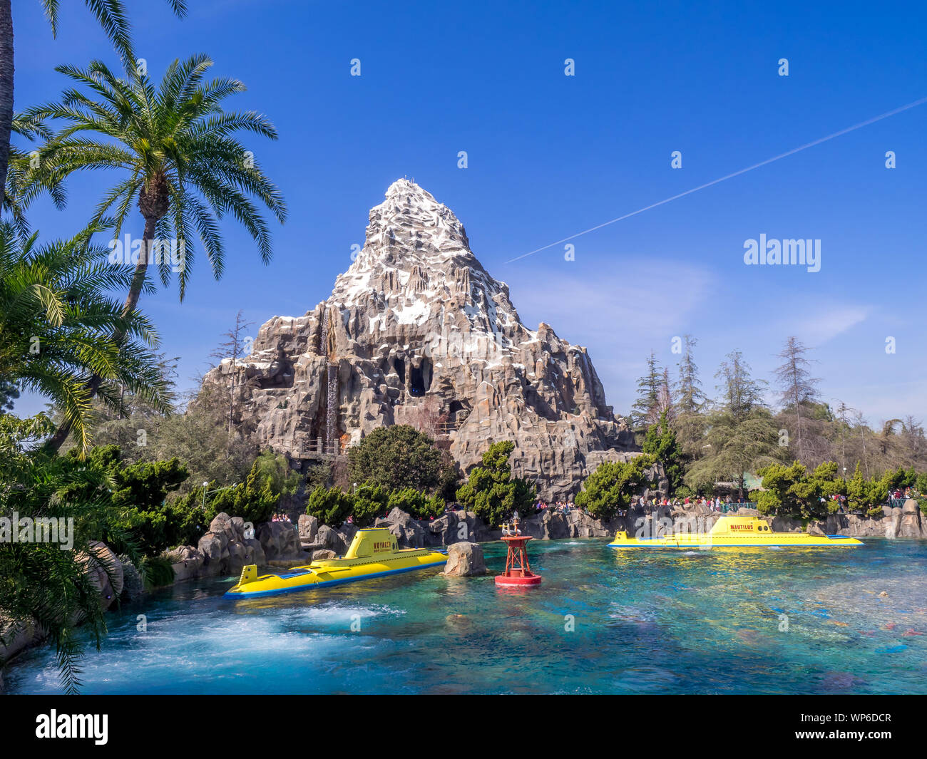 Anaheim California Disneyland Castle High Resolution Stock Photography ...