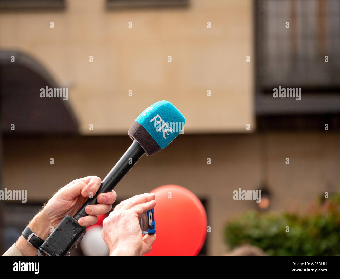 Rte microphone hi-res stock photography and images - Alamy