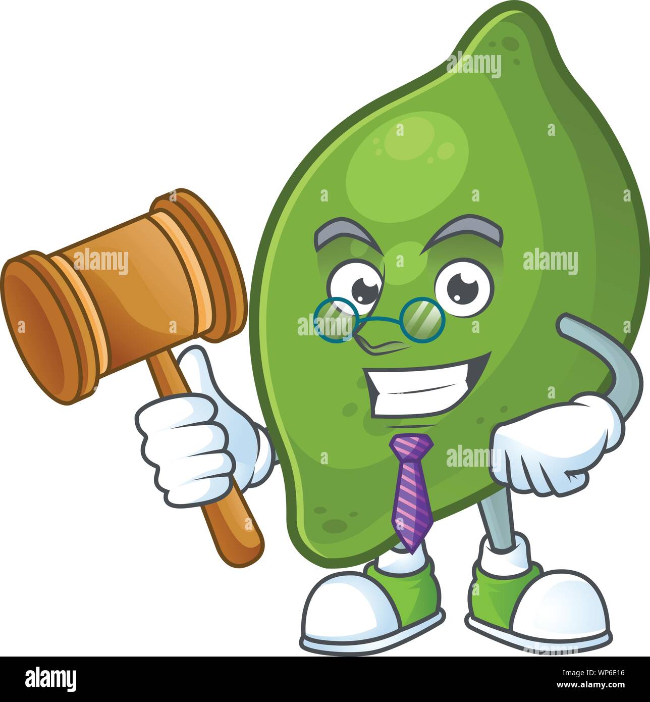Judge fresh lime cartoon character for cuisine Stock Vector Image & Art ...