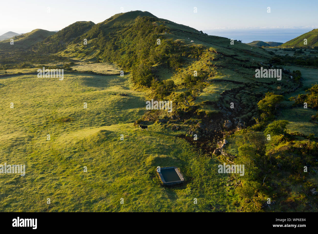 Azores pico aerial hi-res stock photography and images - Alamy