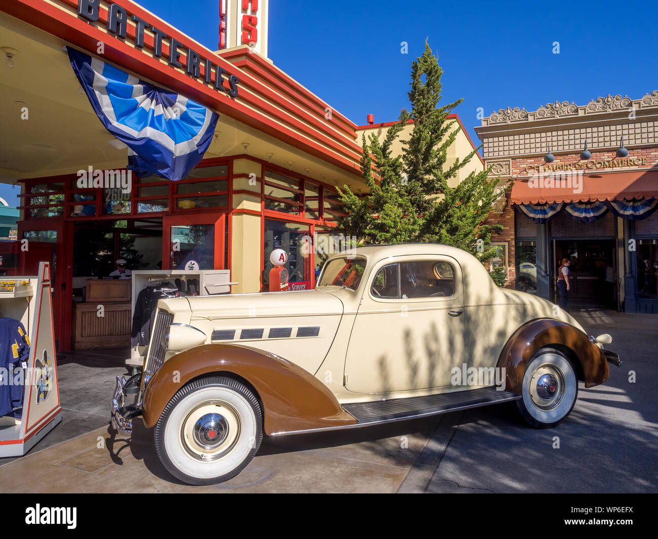 Views of Disneyland in Anaheim, California. Disneyland is one of the ...
