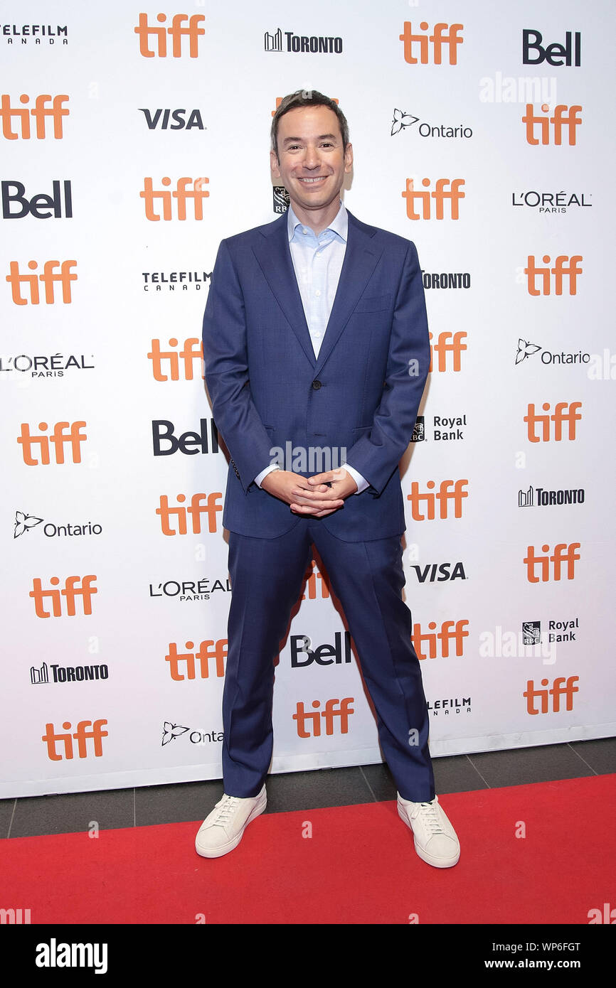 TORONTO, ONTARIO - SEPTEMBER 07: Andy Greenwald attends the "Briarpatch ...