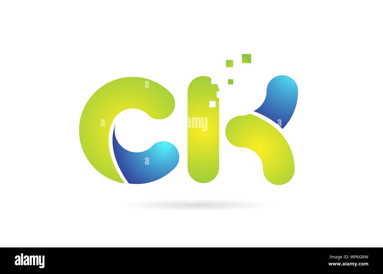 Letter ck vector vectors hi-res stock photography and images - Alamy