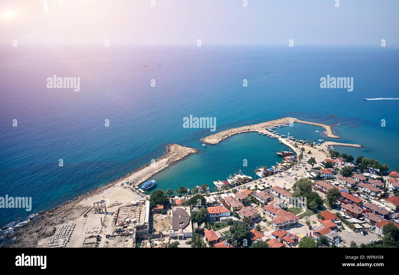 top view of the ancient amphitheater Stock Photo - Alamy