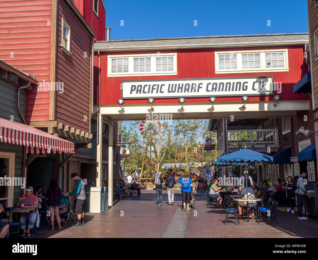 Views of Disneyland in Anaheim, California. Disneyland is one of the ...