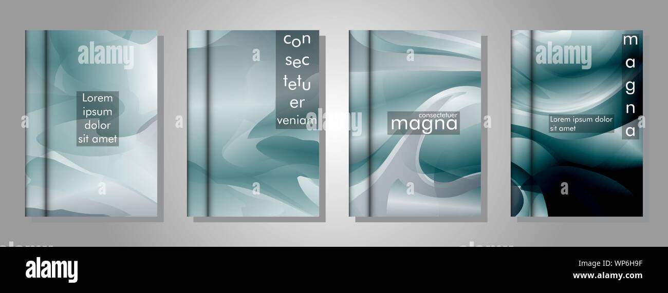 book collection with abstract liquid patterns as background. suitable ...