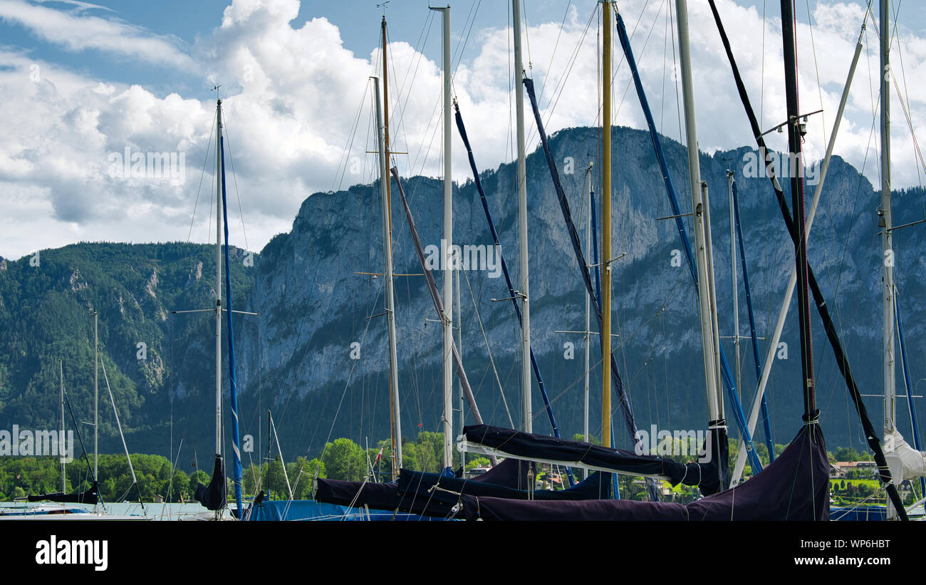 Mondsee in Austria Stock Photo - Alamy