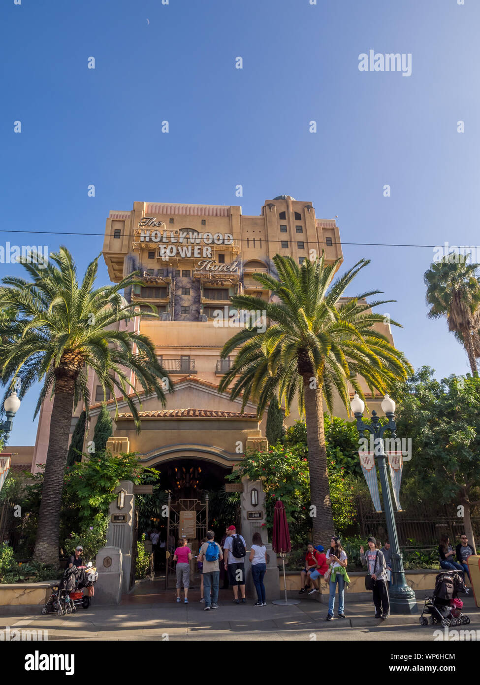 Views of Disneyland in Anaheim, California. Disneyland is one of the ...