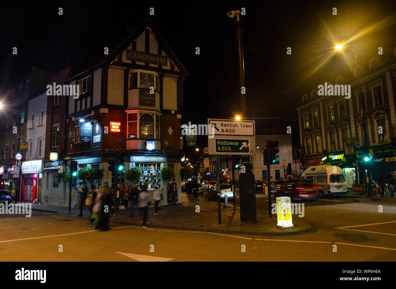 Camden eye restaurant Stock Photo - Alamy