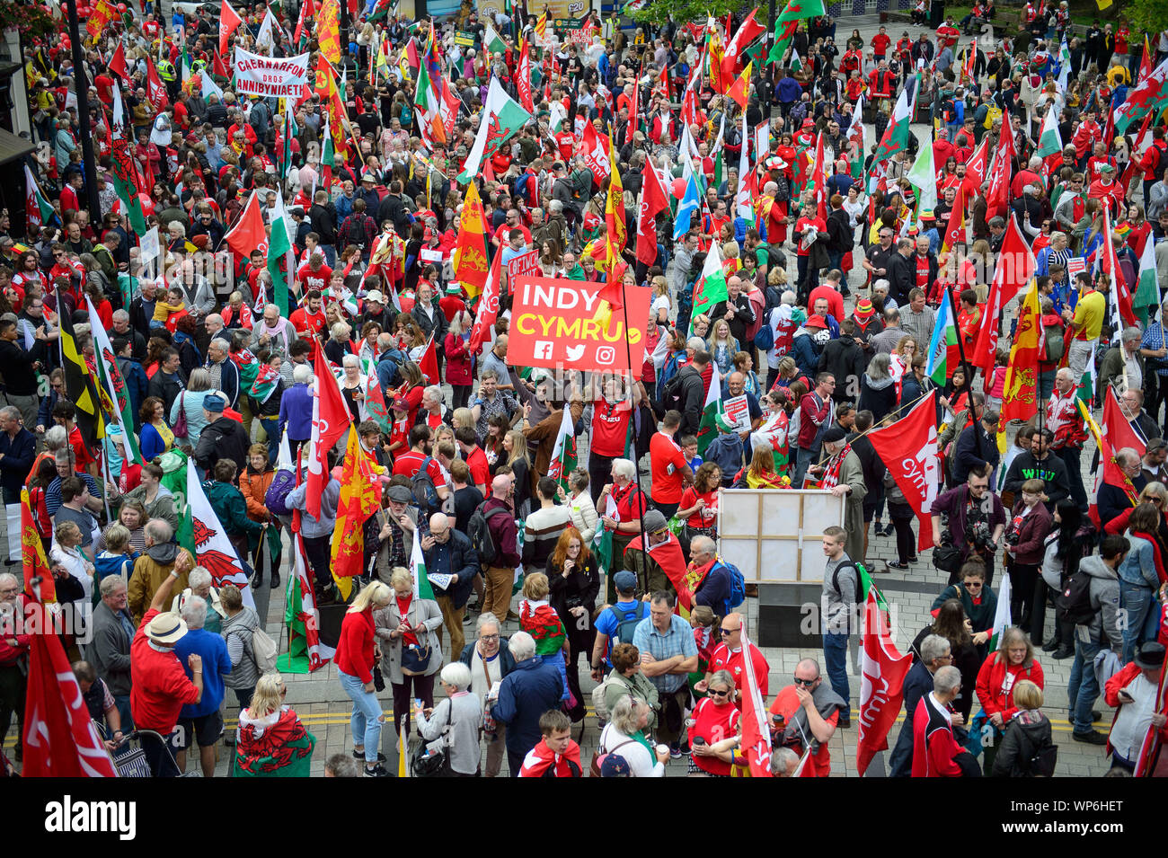 Merthyr Tydfil, South Wales, UK. 7th Sep, 2019. More than 5,000 people ...