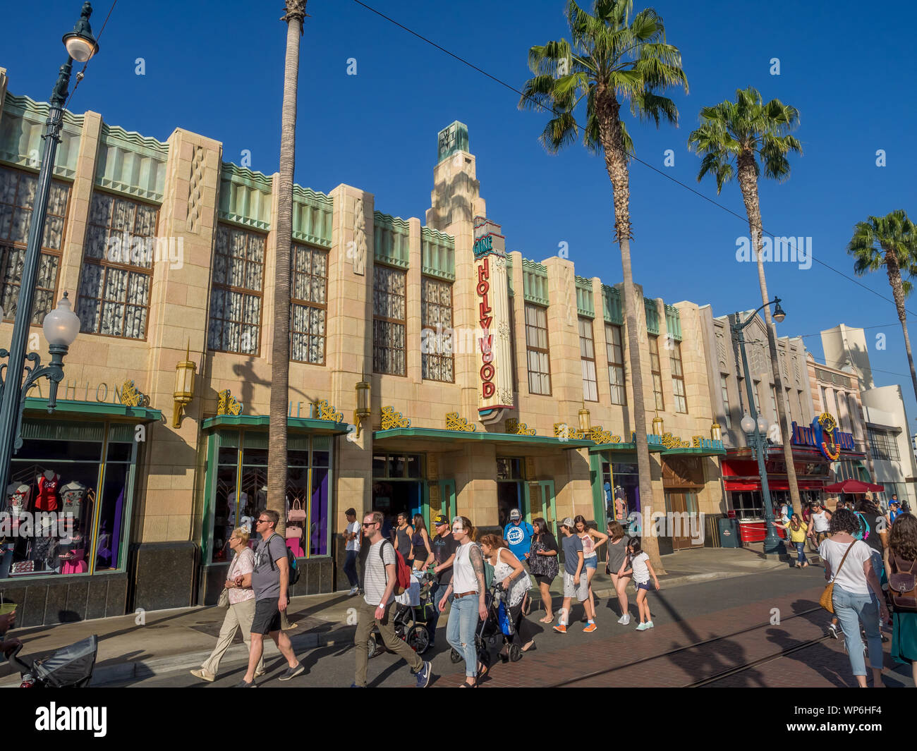 Views of Disneyland in Anaheim, California. Disneyland is one of the ...