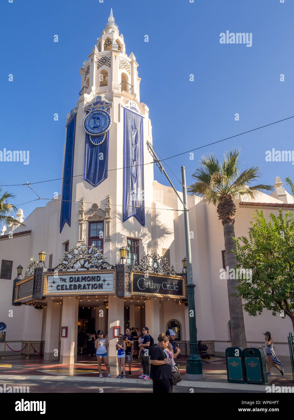 Views of Disneyland in Anaheim, California. Disneyland is one of the ...