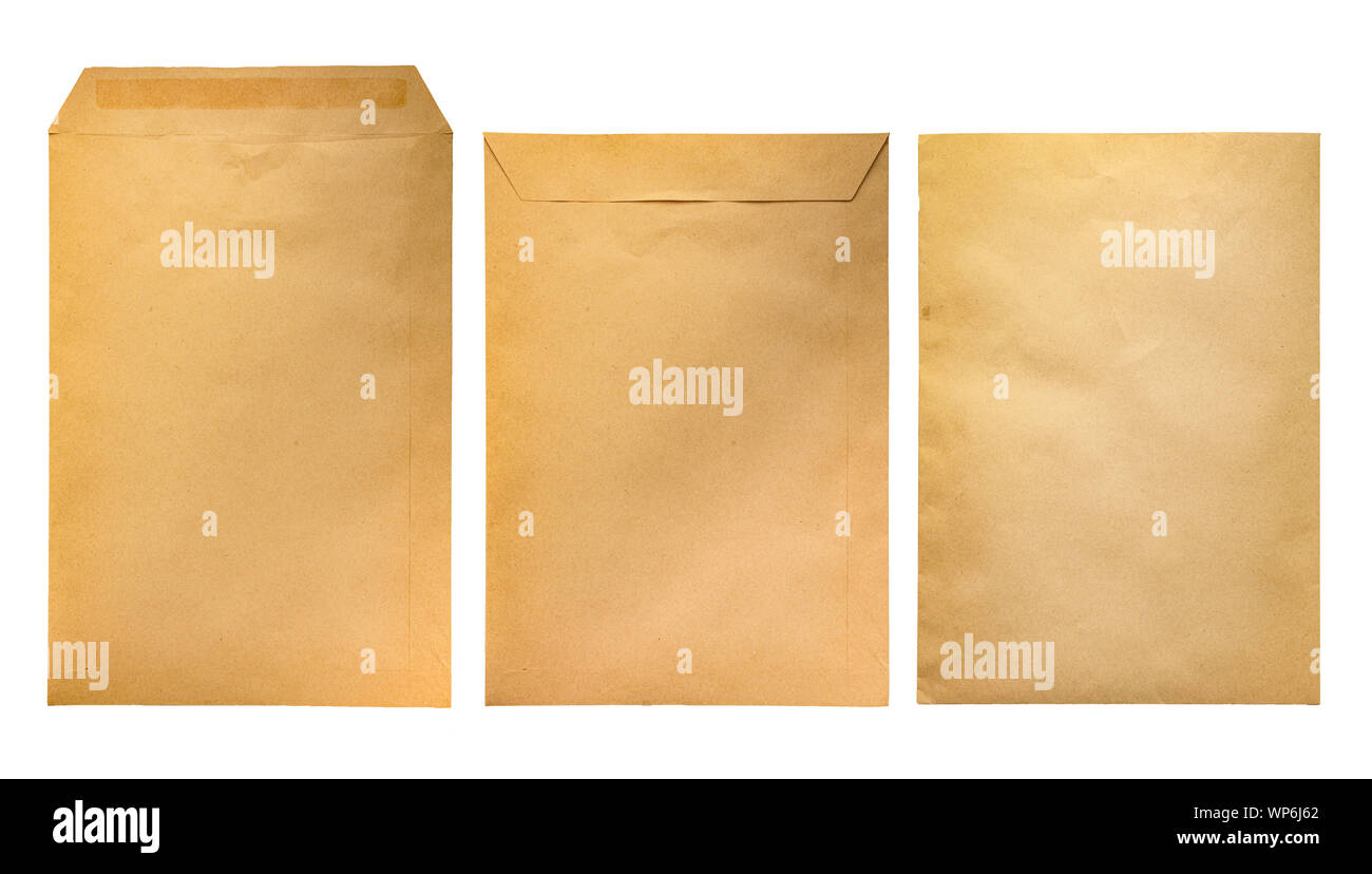 Texture Brown Envelope Paper Design High Resolution Stock Photography ...