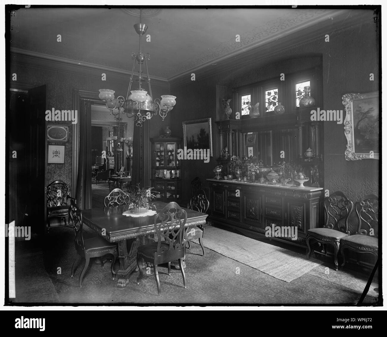 LOCKETT, MISS. HOME, INTERIOR Stock Photo - Alamy