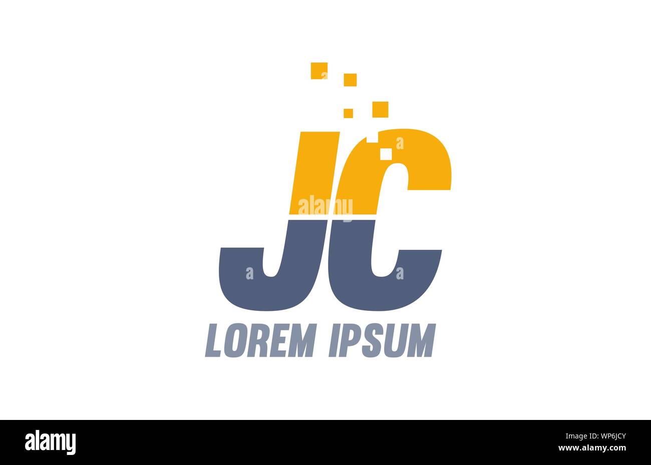 Jc alphabet Stock Vector Images - Alamy