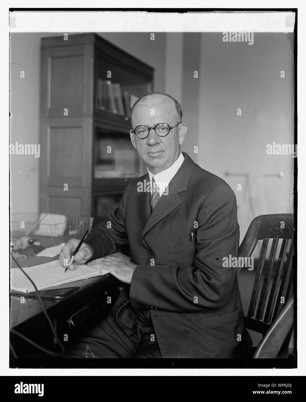 L.R. Alderman, Bu. of Ed., Interior Dept Stock Photo - Alamy