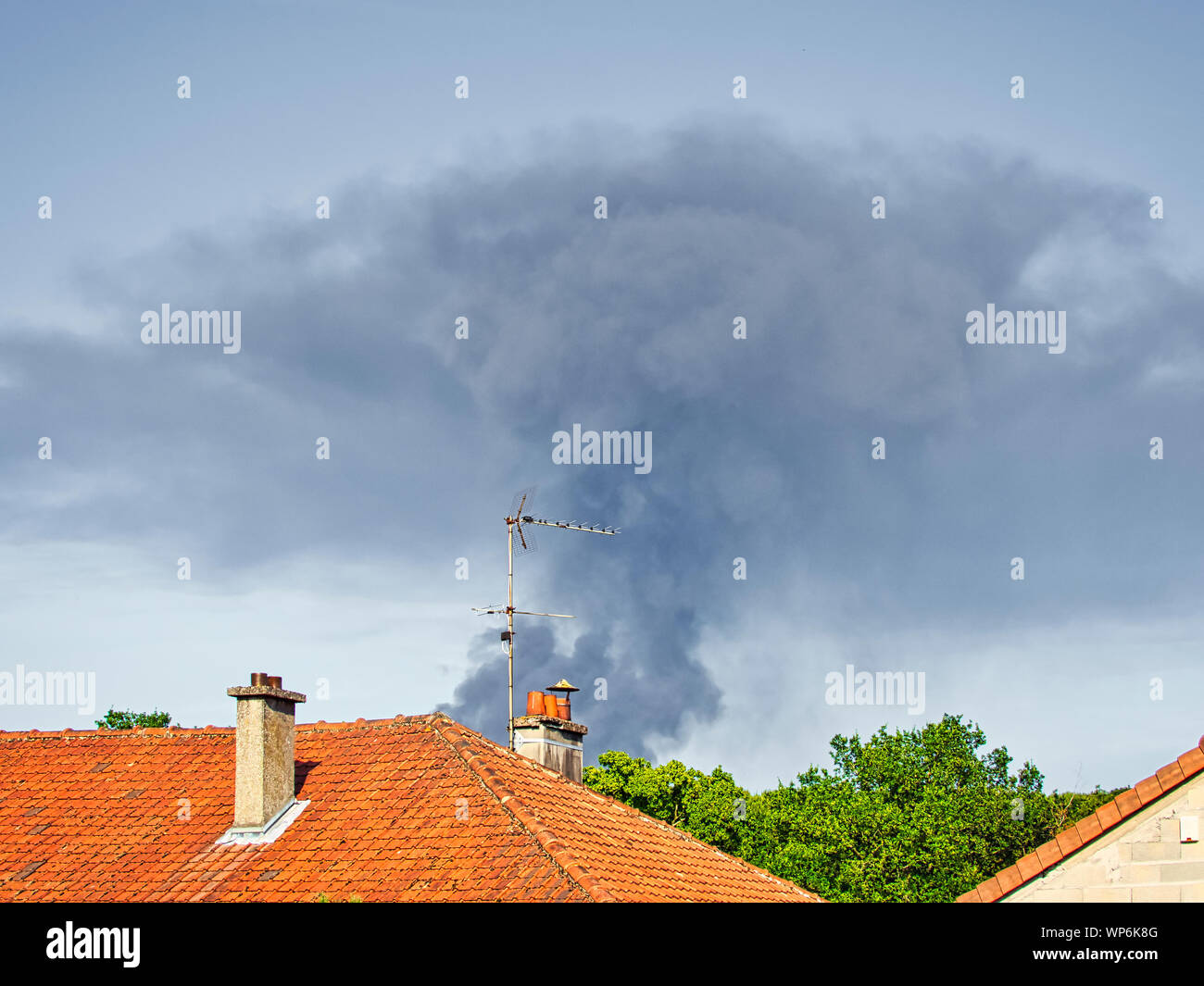 Firefighters burning trash landfill hi-res stock photography and images ...