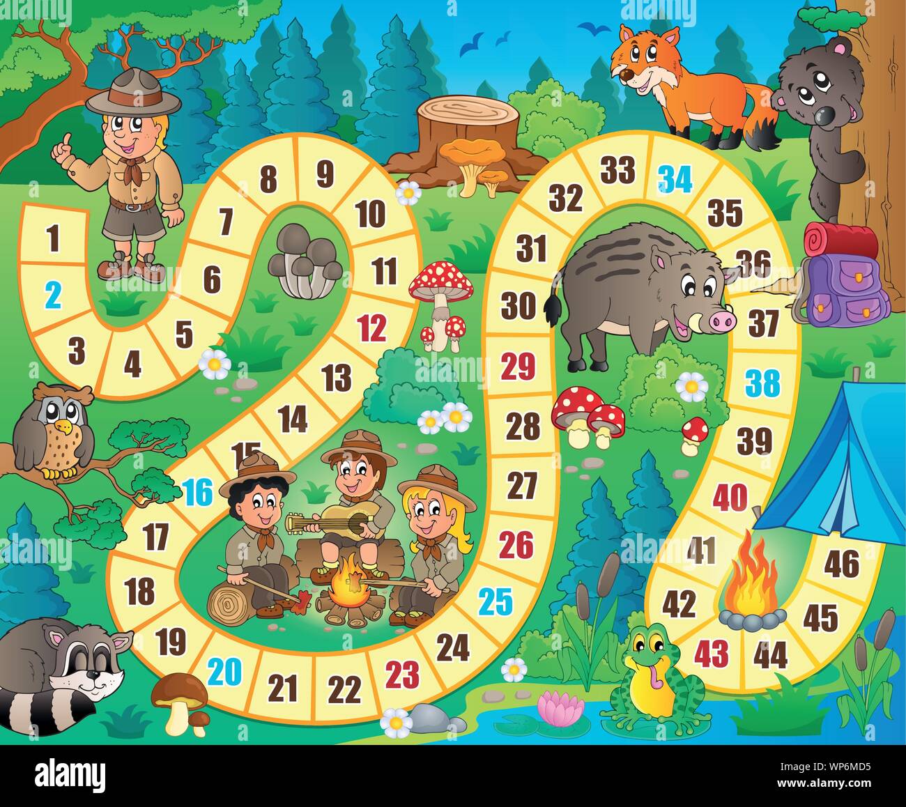 Board game theme image 8 Stock Vector Image & Art - Alamy