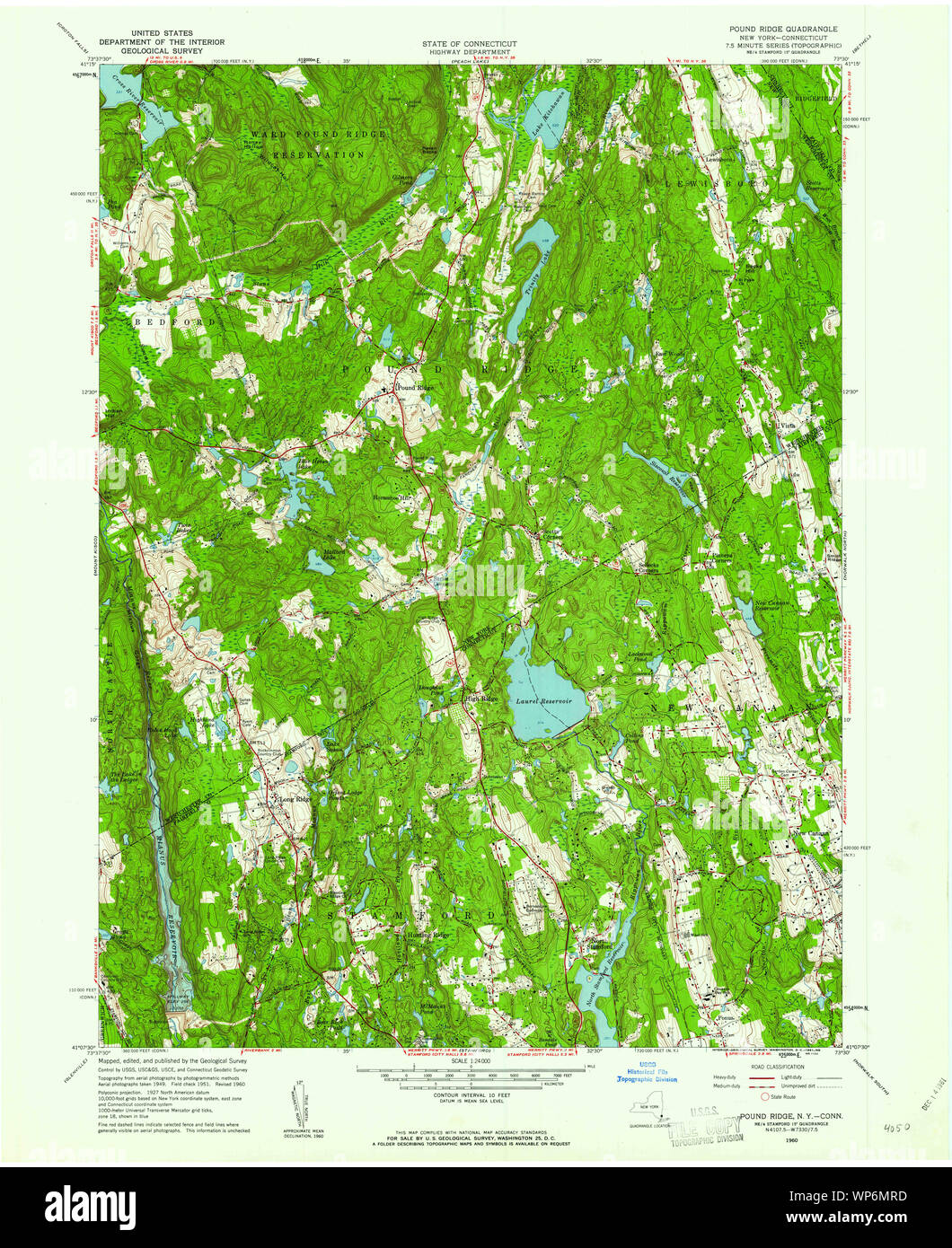 New York NY Pound Ridge 129172 1960 24000 Restoration Stock Photo - Alamy