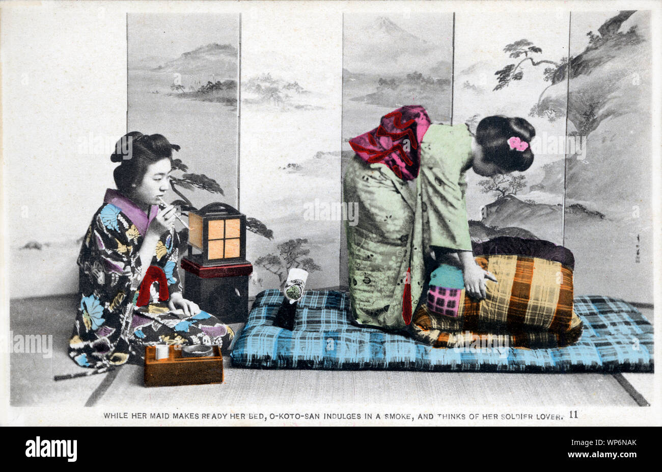 Women smoking in 1900s hi-res stock photography and images - Alamy