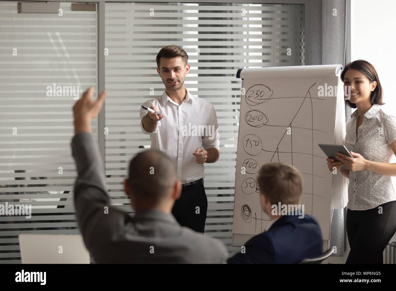 Asking hand hi-res stock photography and images - Alamy