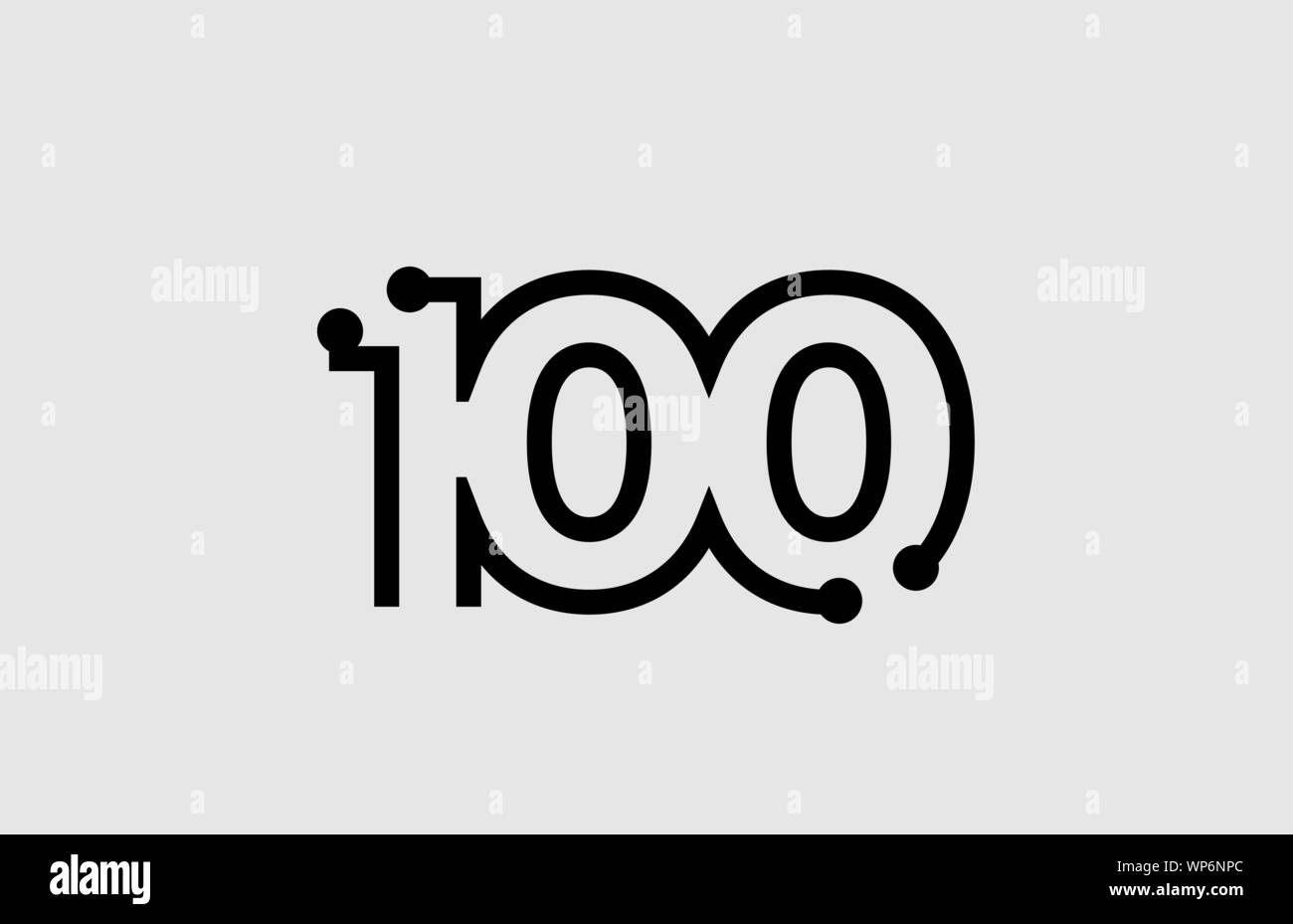 100 dots Stock Vector Images - Alamy