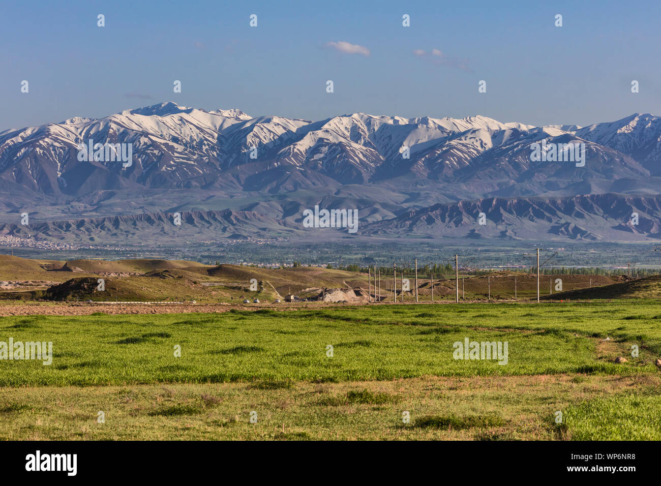 Aras river valley, East Azerbaijan, Iran Stock Photo - Alamy