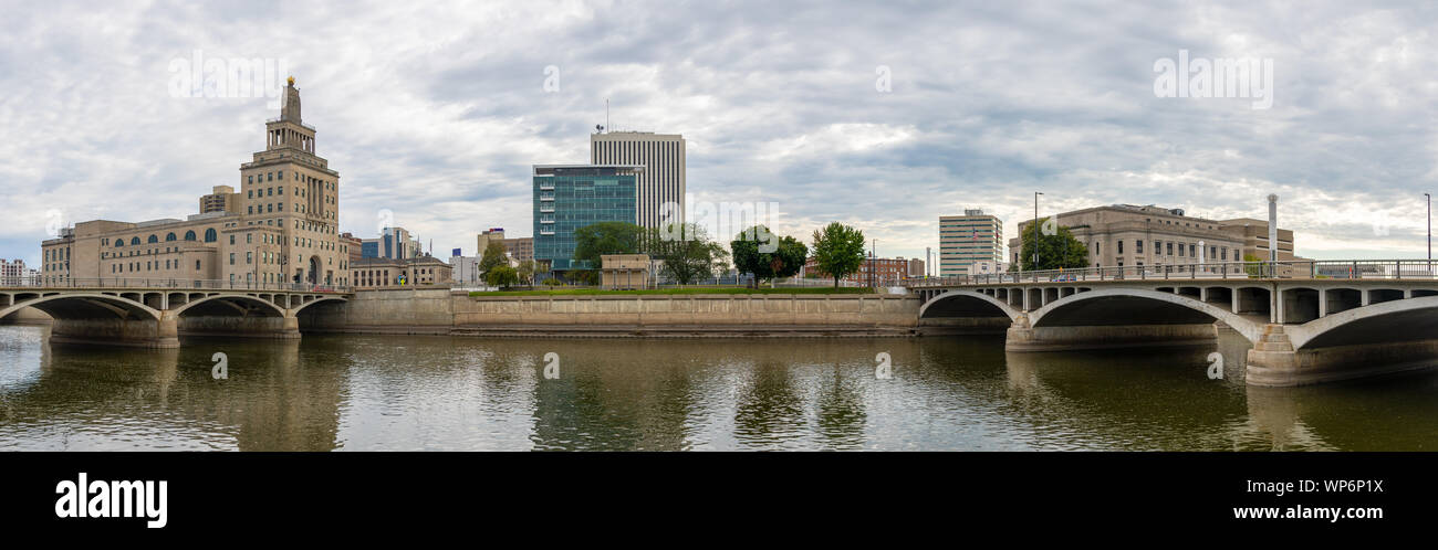 Cedar Rapids, city in the state of Iowa, United States of America, as ...