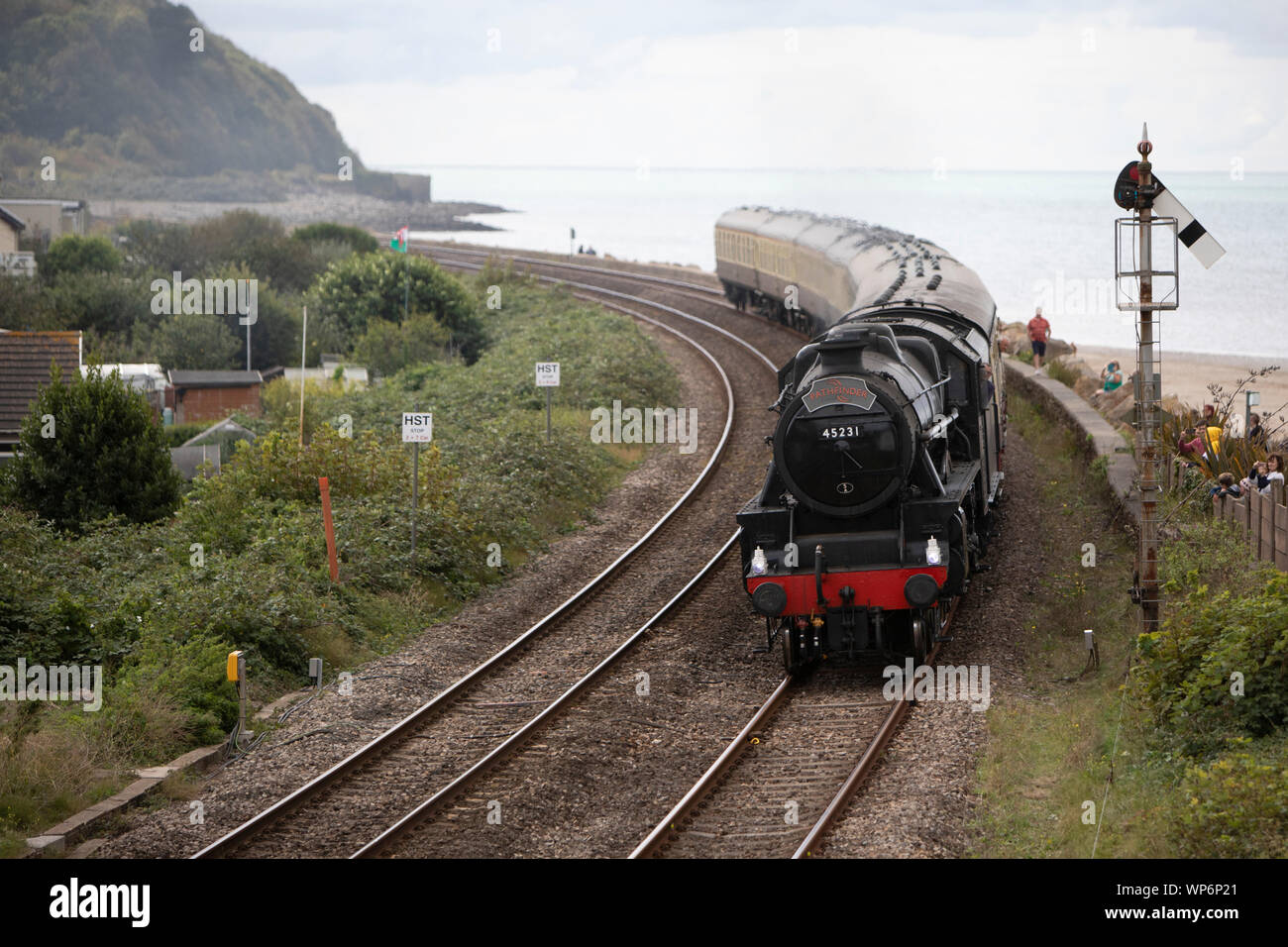 Sherwood forester steam train hi-res stock photography and images - Alamy