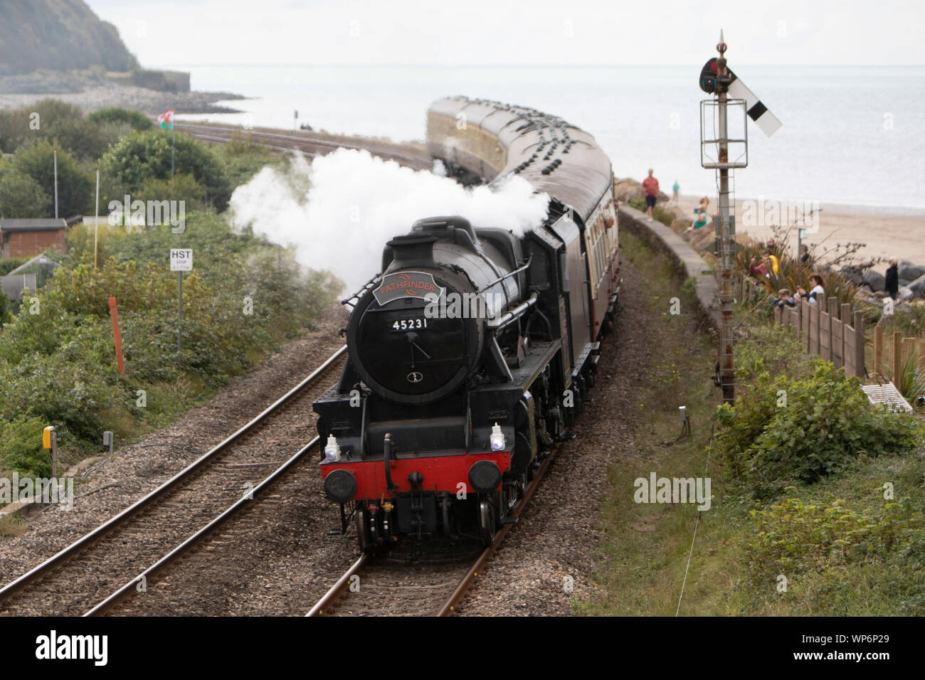 Sherwood forester steam train hi-res stock photography and images - Alamy