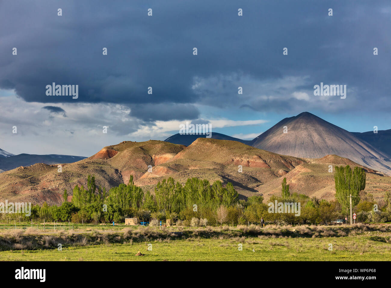 Aras river valley, East Azerbaijan, Iran Stock Photo - Alamy