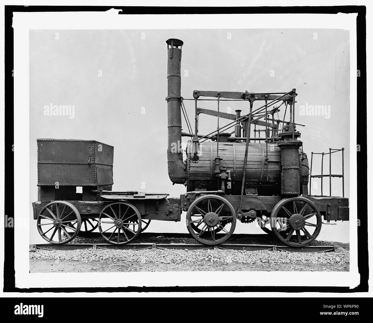 Labor copy[?] of first engine Stock Photo - Alamy