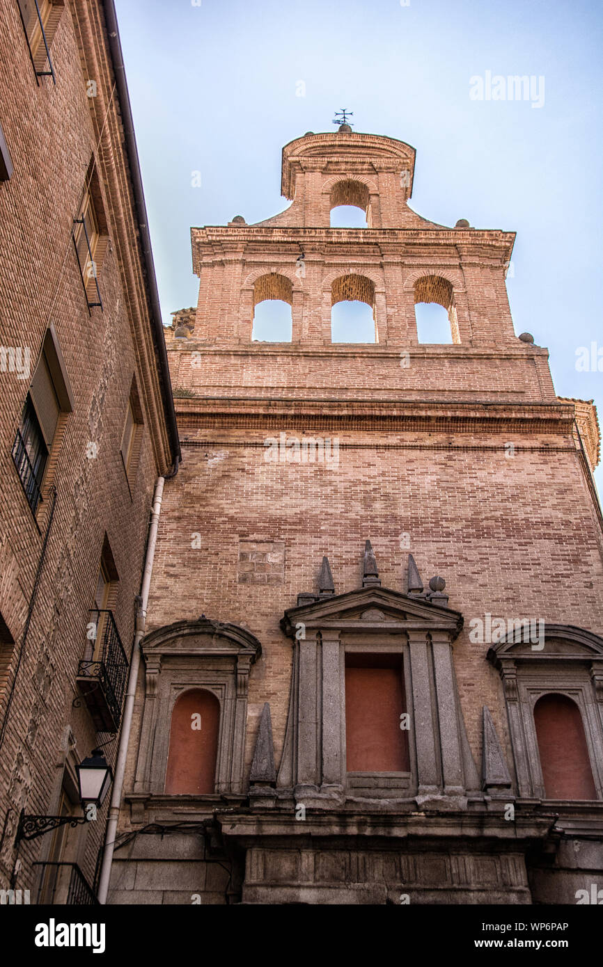 A church in Toledo, Spain complete with multi-level arches and large ...