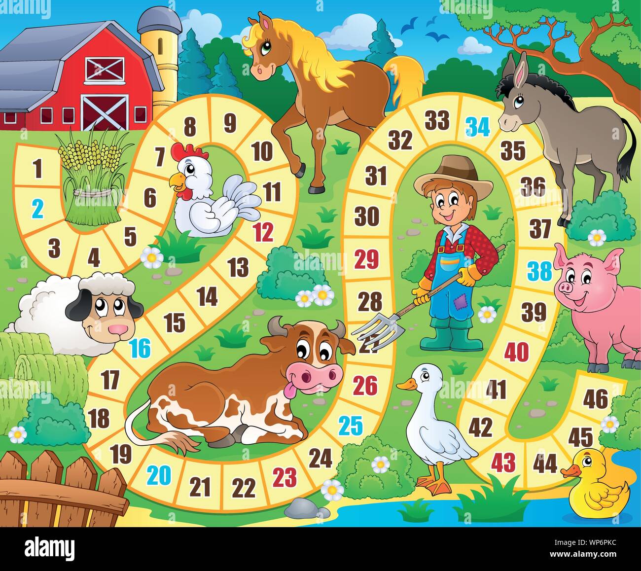Farming board game hi-res stock photography and images - Alamy