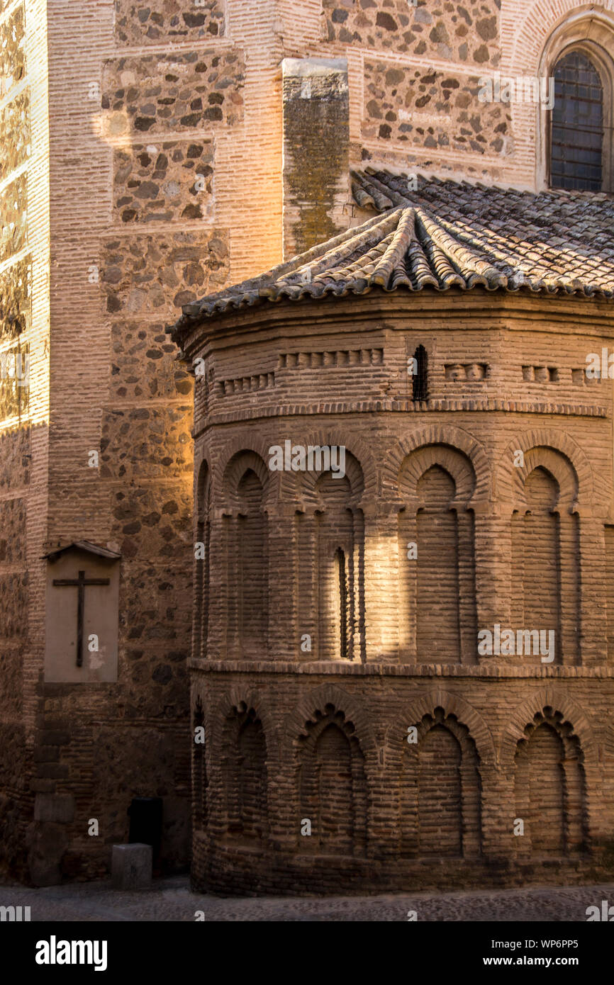 Round tower rounded tower brick mortar and stone hi-res stock ...