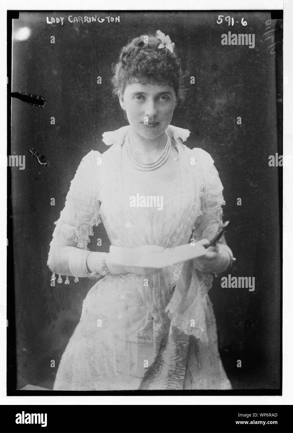 Lady carrington Black and White Stock Photos & Images - Alamy