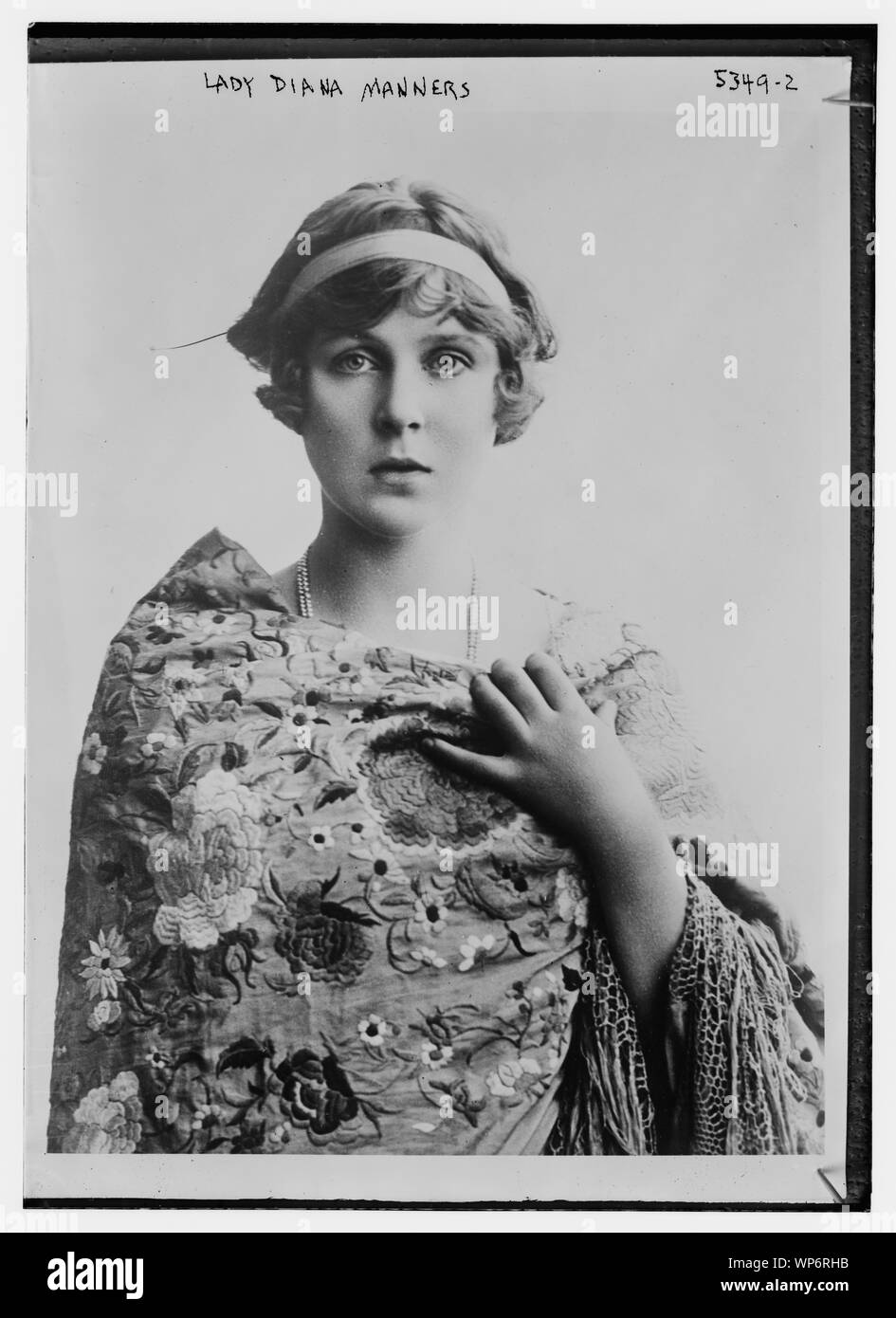 Lady Diane Manners Stock Photo - Alamy