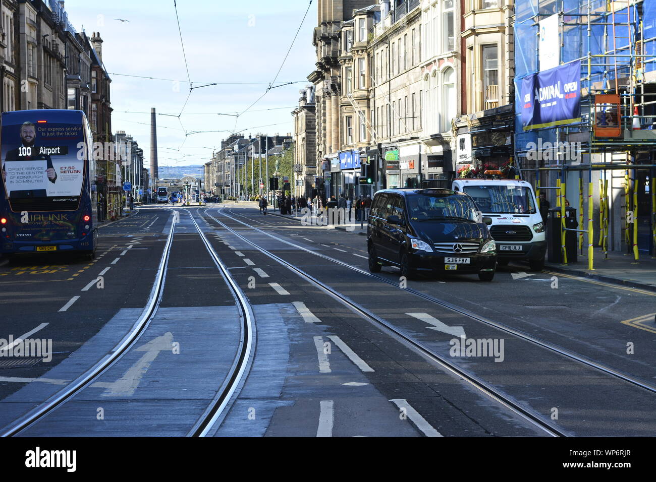West end edinburgh hi-res stock photography and images - Alamy