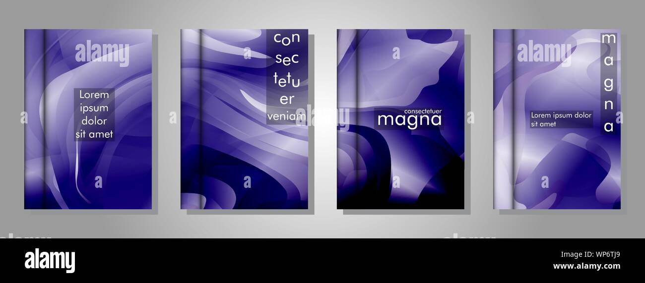 Vector collection of book cover backgrounds. illustration of eps vector ...