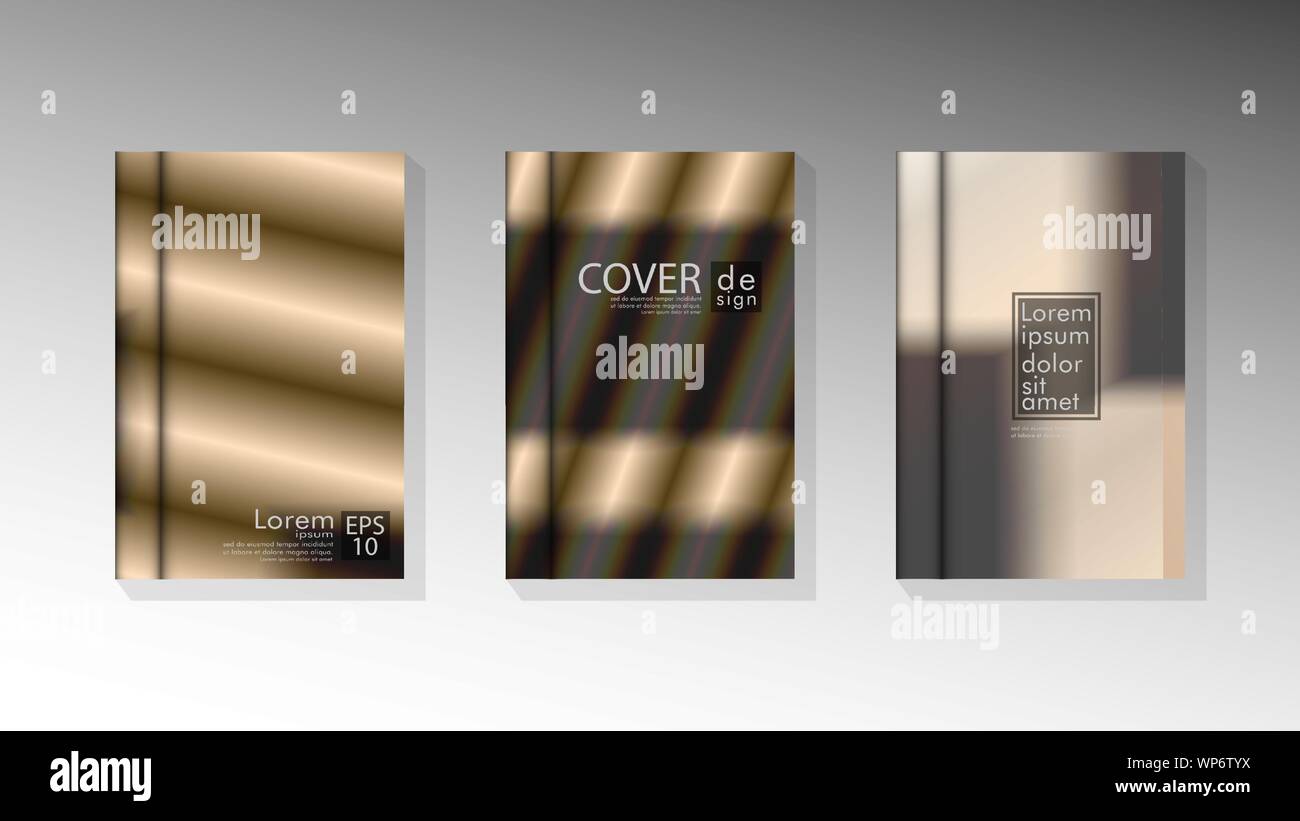 Vector collection of book cover backgrounds for brochures, leaflets ...