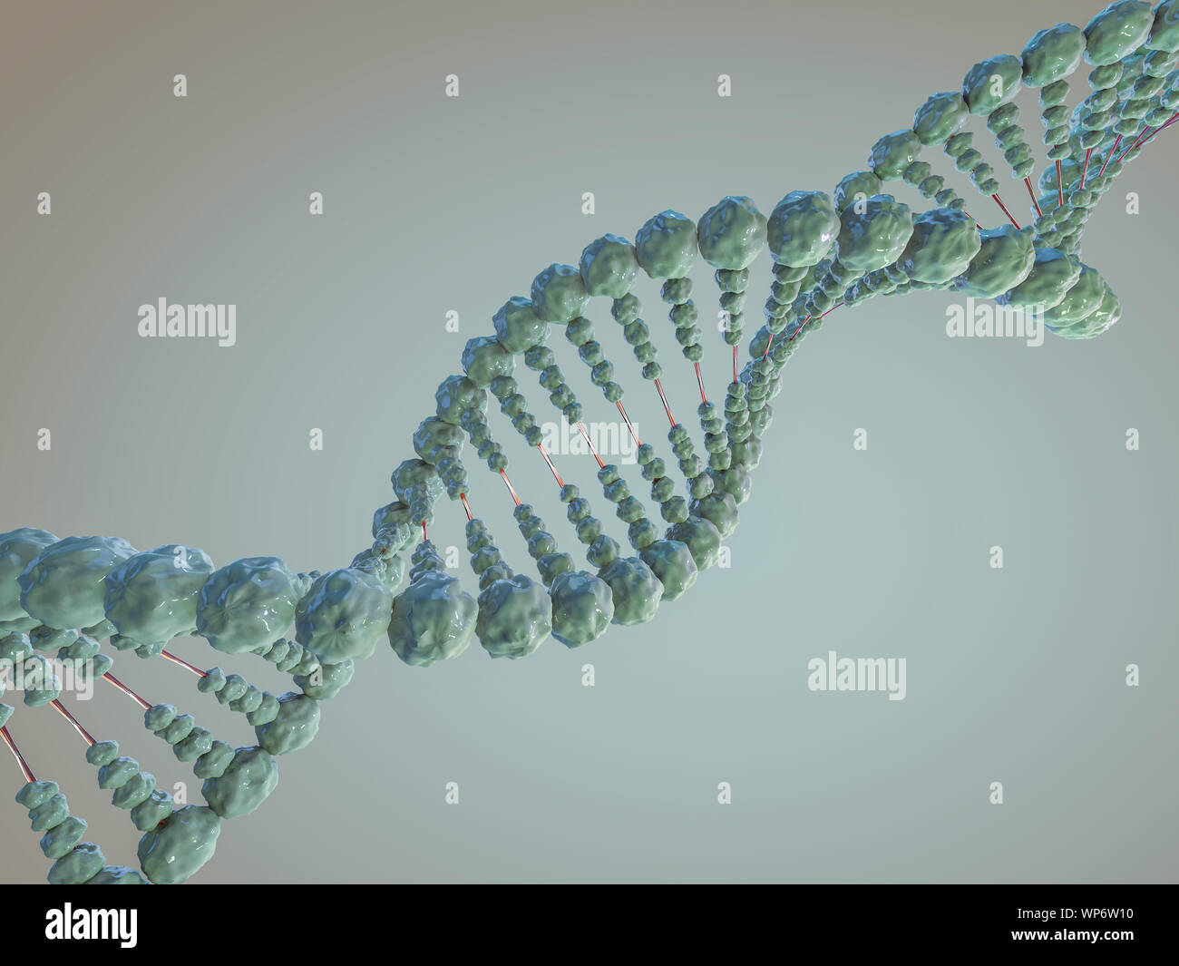 DNA chain. Abstract scientific background. Beautiful illustraion ...