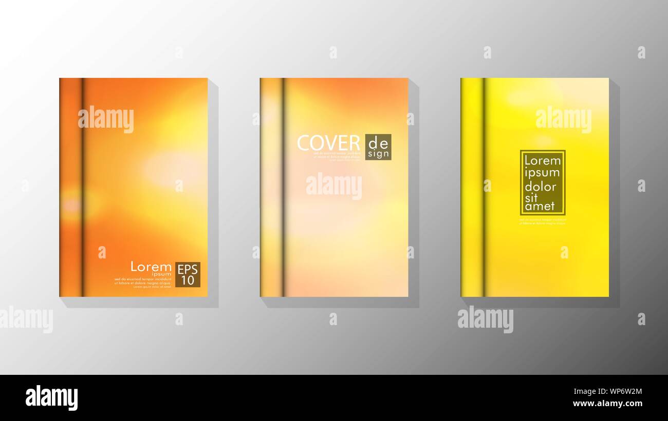 Vector collection of book cover backgrounds for brochures, leaflets ...